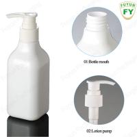 China 7 oz Shampoo PET Bottles , Hair gel Soap Pump Bottles Plastic for sale