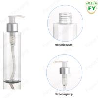 China PET Plastic Shampoo Bottles With Pump sgs certificate for sale