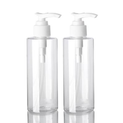 China refillable Shampoo Conditioner Dispenser Bottles , 250ml Square Lotion Pump Bottles for sale