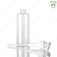 China refillable Shampoo Conditioner Dispenser Bottles , 250ml Square Lotion Pump Bottles for sale