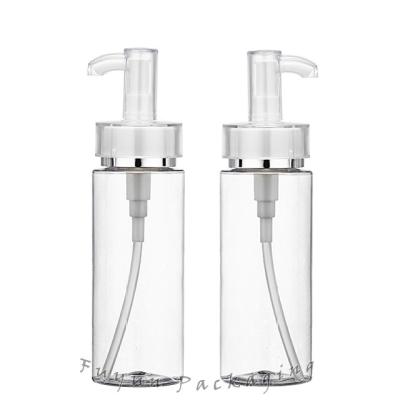 China 160ml Empty Plastic Pump Bottles , 46mm Refillable Lotion Dispenser for sale
