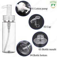 China 160ml Empty Plastic Pump Bottles , 46mm Refillable Lotion Dispenser for sale