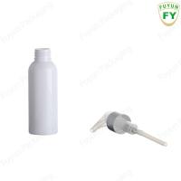 China 3.4oz Clear Shampoo Bottles With Pump Refillable Portable Size for sale