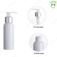 China 3.4oz Clear Shampoo Bottles With Pump Refillable Portable Size for sale