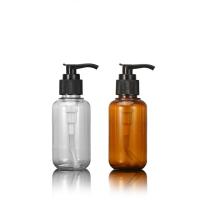 China Empty 100ml Plastic Pump Bottles For Shampoo PET Material for sale
