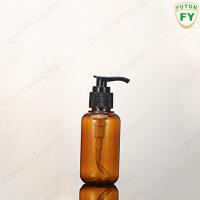 China Empty 100ml Plastic Pump Bottles For Shampoo PET Material for sale