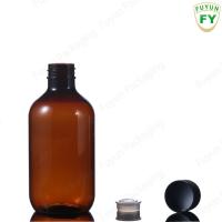 China 300ml Cosmetic Plastic Bottle , Screw Caps Cosmetic Toner Bottle for sale