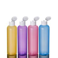 China 8.5oz Shampoo Shower Gel Bottles , Shampoo Flip Cap Pet Bottle for sale