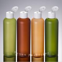 China 8.5oz Shampoo Shower Gel Bottles , Shampoo Flip Cap Pet Bottle for sale
