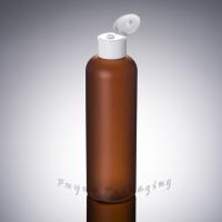 China 8.5oz Shampoo Shower Gel Bottles , Shampoo Flip Cap Pet Bottle for sale