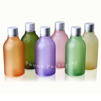 China 200ml toner containers packaging cosmetic plastic PET bottle for cosmetics for sale