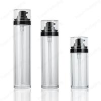 China Cosmetic PET Lotion Container With Pump 50ml 80ml 100ml for sale