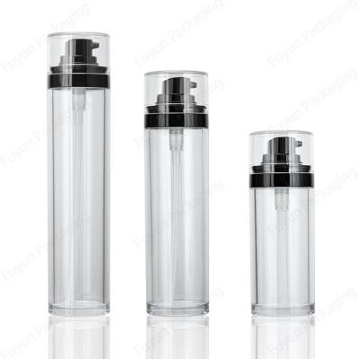 China Cosmetic PET Lotion Container With Pump 50ml 80ml 100ml for sale