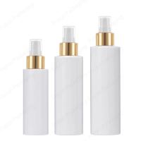 China Porcelain White Spray Pump Bottle 200ml Gold / Silver Pump for sale
