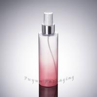 China Gradient Pink Spray Pump Bottle 150ml For Personal Care Packaging for sale