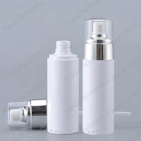 China Fuyun Small Plastic Pump Bottles , Silver 4 Oz Plastic Bottle With Pump for sale