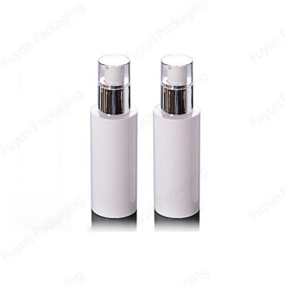 China 160ml Cosmetic Plastic Pump Bottles White SGS Certificate for sale