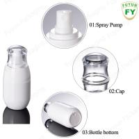 China White Oval 1 Oz Fine Mist Spray Bottle PETG Bottle material for sale