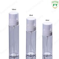 China 3.4oz Plastic Cosmetic Spray Bottles Chrome Surface Handling for sale