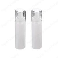China Plastic 100ml Cosmetic Spray Pump Bottle Frost Surface Handling for sale