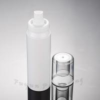 China Plastic 100ml Cosmetic Spray Pump Bottle Frost Surface Handling for sale