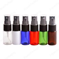 China Round 10ml Plastic Spray Mist Bottles For Cosmetic Room for sale