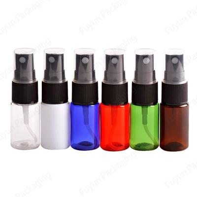 China Round 10ml Plastic Spray Mist Bottles For Cosmetic Room for sale