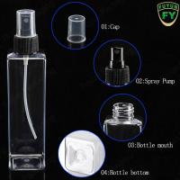 China 200ML Plastic Bottle With Spray Pump for skincare cosmetic packaging for sale
