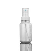 China Cosmetic PET 4oz Lotion Spray Pump Bottle Hot stamp Printing for sale