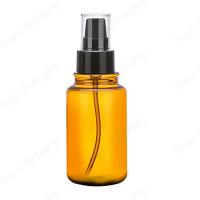 China Amber 5.7oz Empty Spray Bottle With Pressure Pump MSDS SGS Certificate for sale