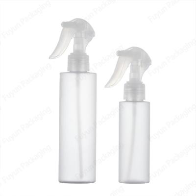 China Fine Mist Trigger Sprayer Bottle PET plastic 100ml 200ml for sale