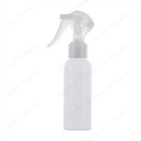 China PET 100ml Fine Mist Spray Bottle For Hair / Plant Water / Cleaning Solution for sale