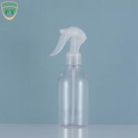 China Transparent PET 200ml Trigger Spray Bottles For Cleaning for sale