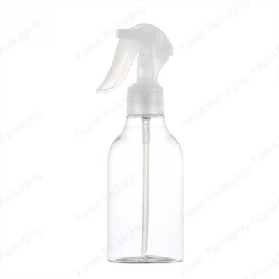 China Transparent PET 200ml Trigger Spray Bottles For Cleaning for sale