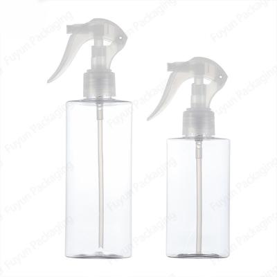 China 3.4 Oz 6.8 oz Plastic Trigger Sprayer Bottles With Logo Printed for sale