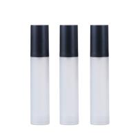 China Frosted Airless Cosmetic Pump Bottle Travel Size Refillable for sale