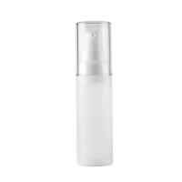 China Wholesale 50ml empty travel mini vacuum clear round airless lotion cream plastic bottle for skin care for sale