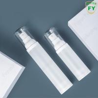 China Wholesale 50ml empty travel mini vacuum clear round airless lotion cream plastic bottle for skin care for sale