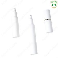 China Empty White 30ml Cosmetic Pump Bottle Plastic Screen Printing Surface for sale