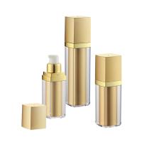 China Serum Clear Airless Pump Bottle silk Screen Printing for sale