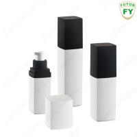 China Serum Clear Airless Pump Bottle silk Screen Printing for sale