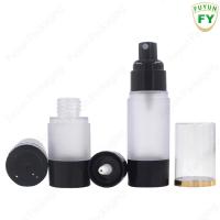 China Airless 15ml Skin Care Pump Bottle Silk Screen Printing for sale
