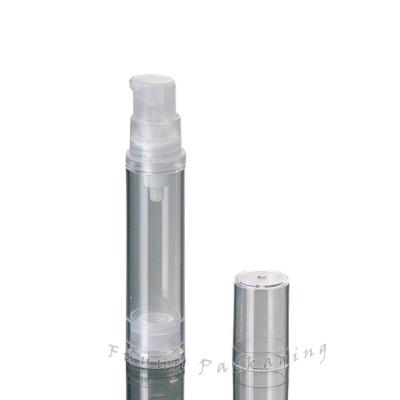 China Trials Type Airless Pump Bottle 5ml 10ml Screen Printing Surface for sale