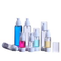 China Refillable Airless Cosmetic Containers , Fuyun Airless Serum Pump Bottles for sale