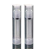 China Cosmetic Airless Pump Bottles 50ml for Foundation Serum Lotion Spray for sale