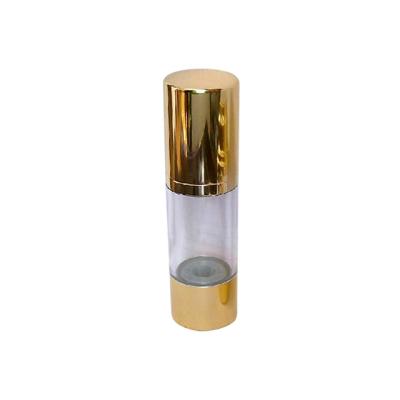 China 30ml Gold Airless Pump Bottle For cosmetic Lotion Face Cream for sale