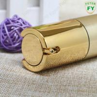 China Luxury Gold Airless Dispenser Bottles 15ml OEM LOGO for sale