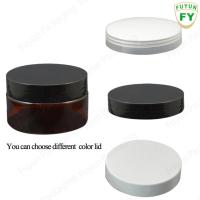 China Custom pet plastic cream jar 100g empty cosmetic jar lip scrub container for sale for sale