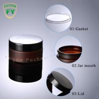 China Matte 100g Empty Plastic Cream Jar Cosmetic PET Container for sale