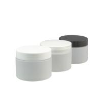 China cosmetic frosted Pet Cream Jar 50g Food grade new material for sale